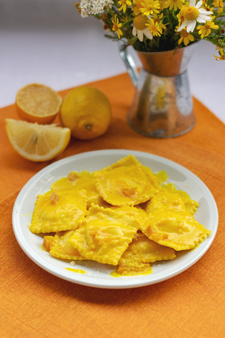 Agnolotti di ricotta e preserved lemon - Cominciamo da Qua